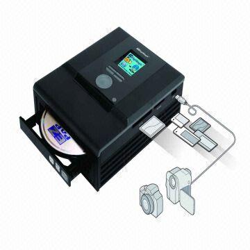 Stand-alone Photo & Video Backup DVD Burner & Viewer DM550-P20 allows ...