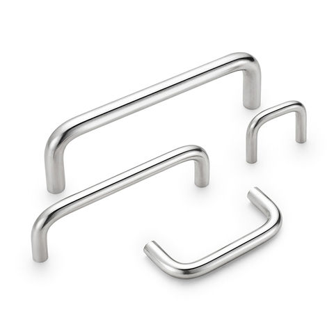 China Stainless steel handle industrial drawer U-shaped door handle on ...