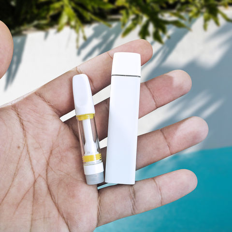 China Smallest empty customized 1.0ml CBD disposable electronic ...