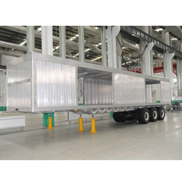 Aluminum trailer truck body, made of extruded profiles | Global Sources