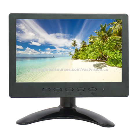China 7-inch wide screen lcd Monitor with VGA/AV/BNC/HDMI on Global ...