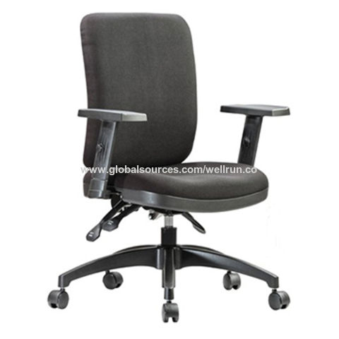 Taiwan Office Chair with Breathable Mesh and Lumbar Supports on Global ...