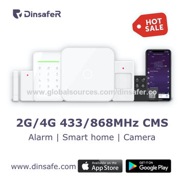 China Dinsafer ® NOVA PRO – WIFI+LAN+GSM Alarm System, Wireless alarm ...