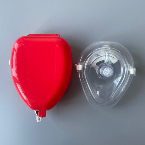 China OEM service support Logo print available CPR Mask PP case for ...