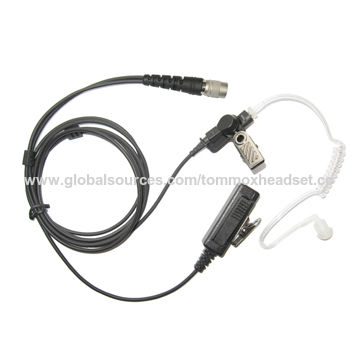 ChinaTwo-wire surveillance kit with acoustic tube, two-way radio ...