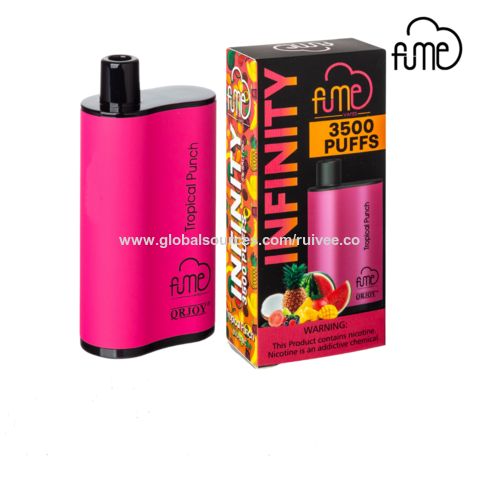 China Fume infinity 3500 puffs disposable vape device Electronic ...