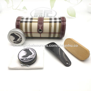 China Custom Design Men's Professional Shoe Care kit/Shoe Shine Kit Box ...