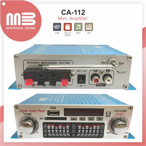 China Powerful Car Amplifier Bluetooth Audio Car Mini Amplifier 2 ...