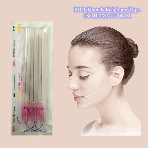 China Manufacturer PCL PDO Fishbone thread molding type 18g100mm for ...