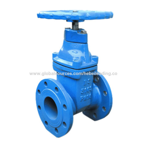 China Resilient Rubber Seated Gate Valve with PN10/PN16/PN25 Pressure ...