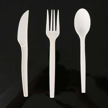 China Recycled Biodegradable PLA Knife Fork and Spoon /Hot Selling PLA ...