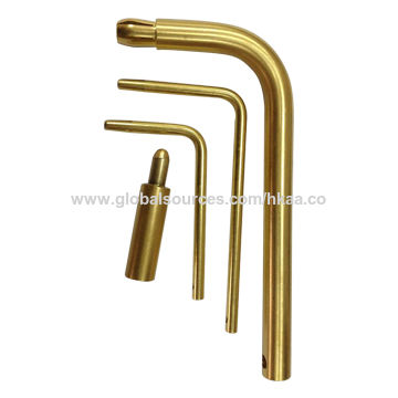 ChinaCNC Machine Turning L Shaped Gold Plate Steel Dowel Pins Weldment ...