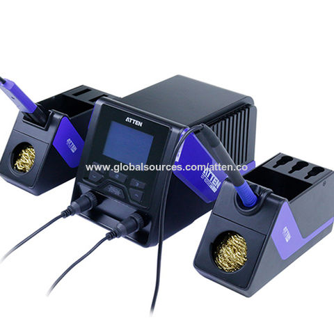 China Double Channel Rework Station Soldering Station Combined ...