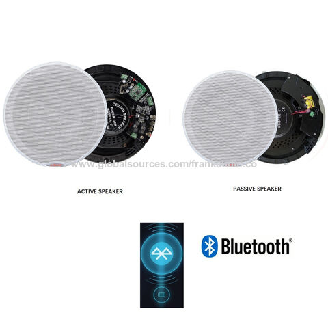 China Active amplified ceiling speaker with bluetooth, 30W+30W on ...