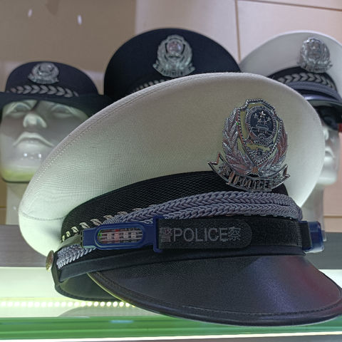 China Well-designed Custom Police Peak Cap Police Commissioners Hat ...