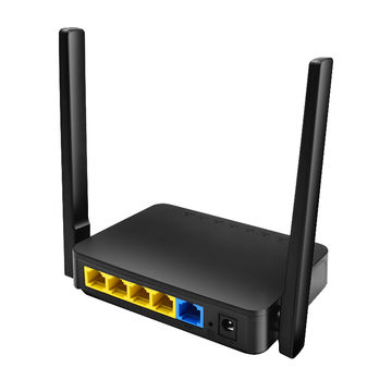 China OEM/ODM mini 2.4G 300M wireless router 1WAN+4LAN with 2 antenna ...