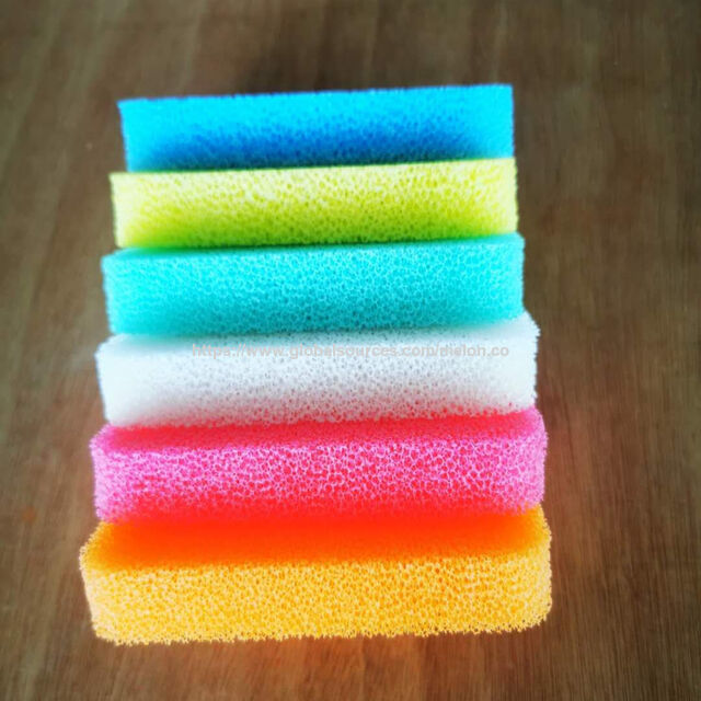 China Cleaning Multicolor Scrubber Scourer Nylon Heavy Duty Scouring ...