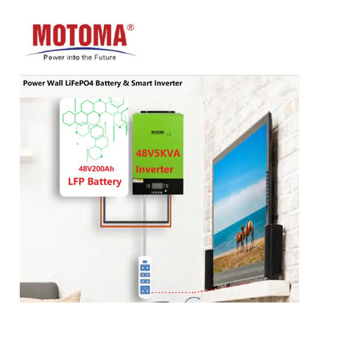 China Wall Mounted 48V 100Ah 200Ah LiFePO4 Battery Portable Power ...