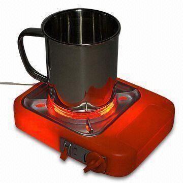 USB Gas Stove Cup Warmer with 2-Port Hub, Available in Blue/Red/Black ...