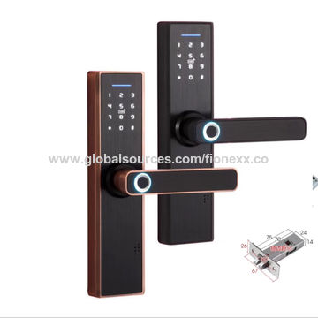 China Digital Smart Door Lock Biometric Fingerprint Password Card ...