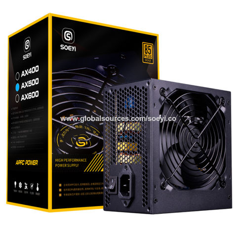 China Desktop PC Power Supply 400W/500W/600W 80 Plus Bronze Active PFC ...