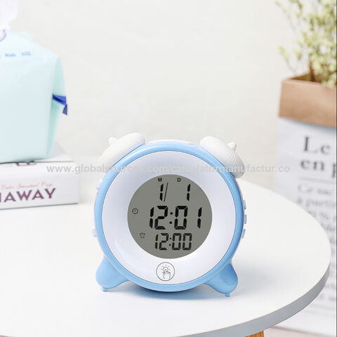 China Alarm clock with colorful night light, calendar,alarm selection ...
