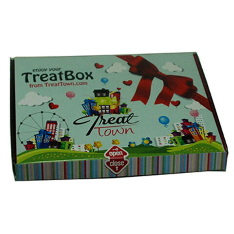 China Toy box, made of corrugated paper, customized size, CMYK printing ...
