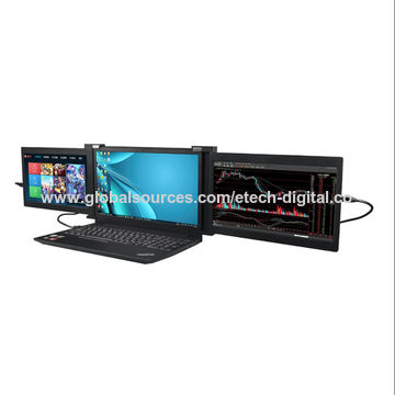 China Monitores gamer portable screen for laptop pc with two or three ...