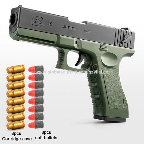 China Hot Selling Shell Ejection Soft Bullet Toy Gun M1911 Small Pistol ...