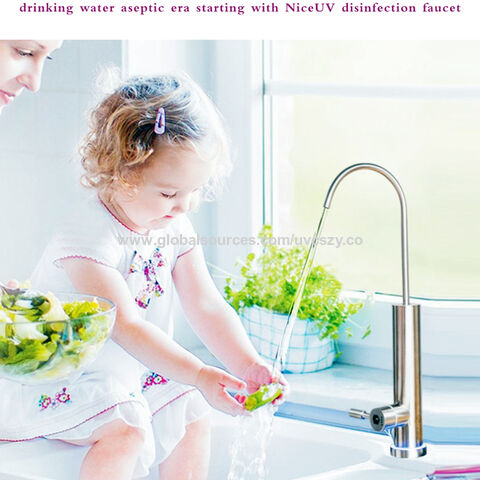 China Countertop uv disinfection faucet for kitchen, bathroom, living ...