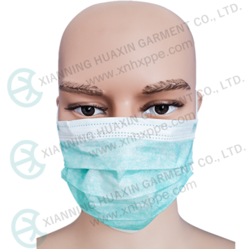 China 3-layer protective planar face mask passed PFE BFE tests on ...