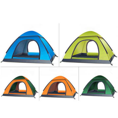 China Camping Tents Outdoor Waterproof For 2 3 4 Person Tourist Tent ...
