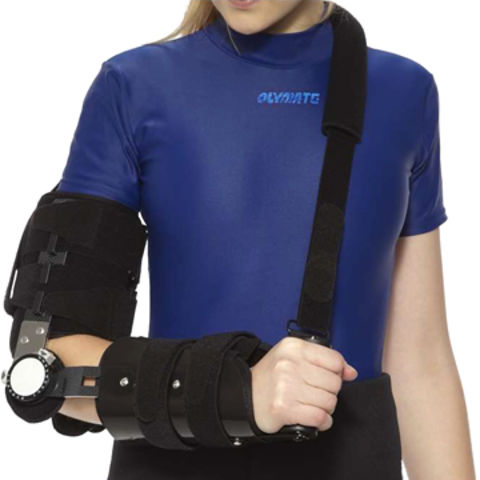 Taiwan Light Adjustable ROM Elbow Splint with Aluminum Alloy Metal ...