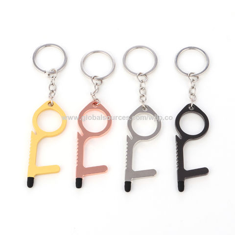 China Multi function contactless no touch keychain door opener with ...