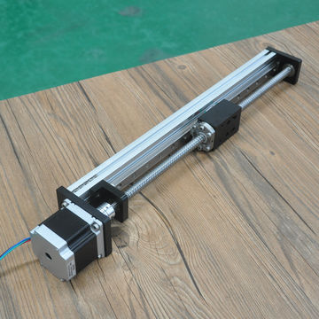Ball Screw/Stepper Motor Driven Linear Guide Rail for CNC, THK/400mm ...
