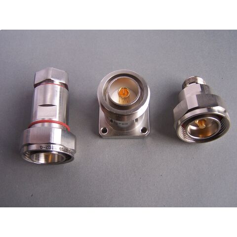 China Threaded Connecting 50Ω RF Coaxial Cable Connectors on Global ...