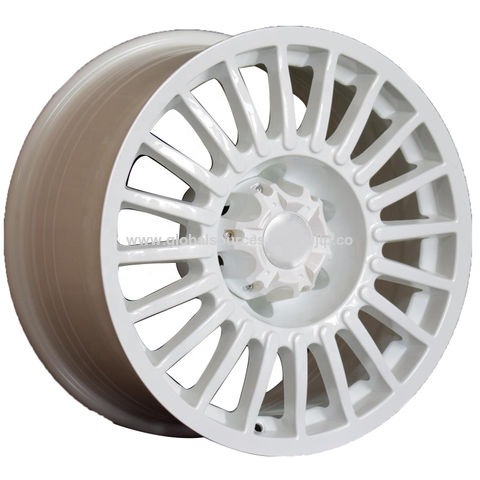 China 17-inch white off-road car wheels PCD6x139.7 aluminum alloy cast ...