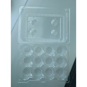 China Disposable plastic OPS container hinged on Global Sources,food ...