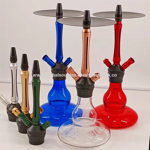 China Hot sale gravity acrylic sheesha with hookah hose handle shisha ...