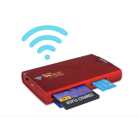 China All-in-1 Wi-Fi card reader with power bank wireless card reader ...