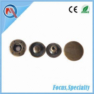 hidden snap custom shirt button | Global Sources