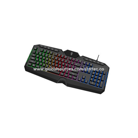 China Gaming Keyboard with 10 Macro Keys, rainbow backlight on Global ...
