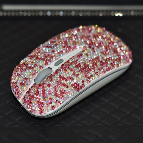 China Ea049 Bling Crystal Rhinestone Computer Mouses Wirelesz Laser ...