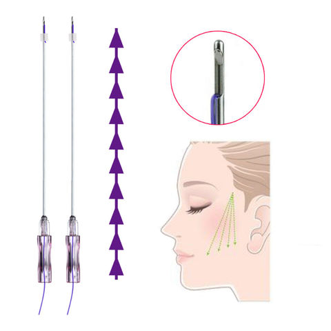 China Hot Selling Face Lifting 18G 100mm Fish Bone Molding Cog Pdo ...