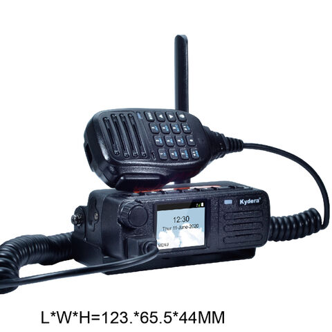 China LTE 4G Mini size android mobile radio vehicle-mounted radio ...