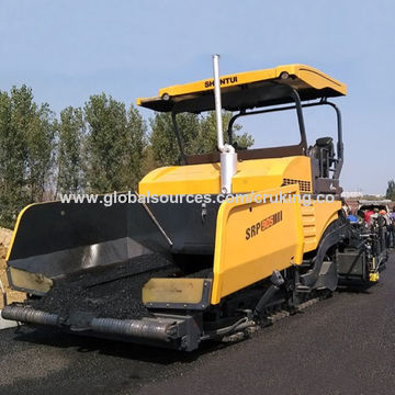 China Road Paving Machines 24Tons 9m Width Shantui Paver SRP90S PLUS ...