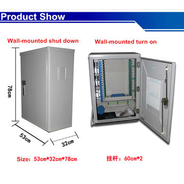 Fiber Distribution Cabinet FDT, 96 Core to 576 Core, Stainless Steel ...