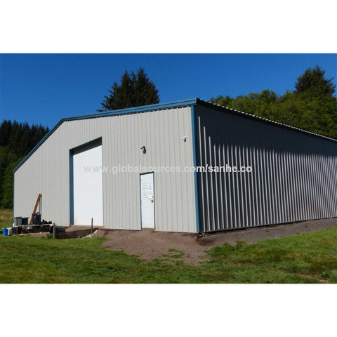 China Clear span prefabricated structural steel temporary warehouse ...