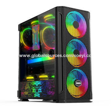 China Gaming Case Mid Tower OEM Tempered Glass PC Computer Case on ...