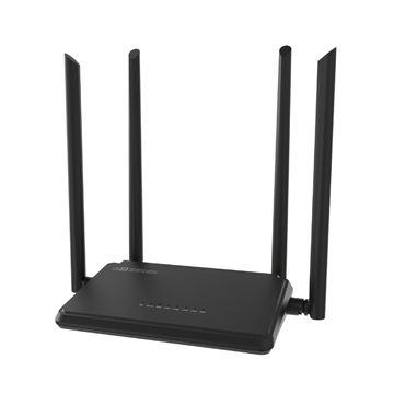 China High Power Wireless N-broadband Router with Four Antennas, CE/FCC ...